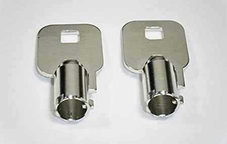 Amazon.com: Generic 2058 Silver Trailer Hitch Lock Replacement Keys, 2 ...