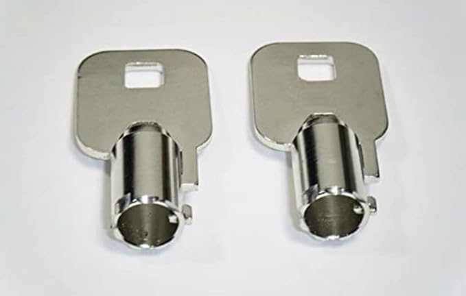 Amazon.com: Generic 2058 Silver Trailer Hitch Lock Replacement Keys, 2 ...