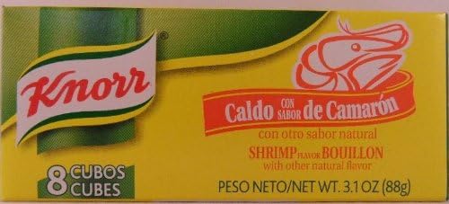 Amazon.com : Knorr Shrimp Flavor Bouillon (8 Cubes) 2 Pack : Packaged ...