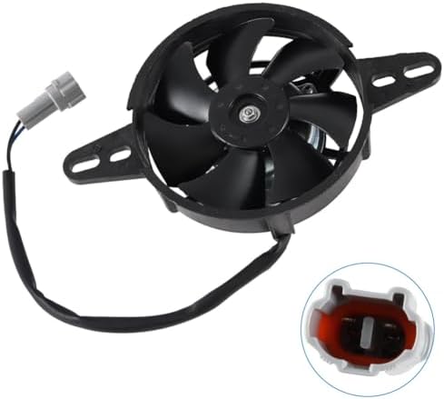 Amazon.com: Motorcycle Oil Cooling Fan, Universal Aluminum Motorcycle ...