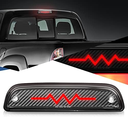 Amazon.com: Auto Dynasty Carbon Fiber Look Pulse Flash Heartbeat LED ...