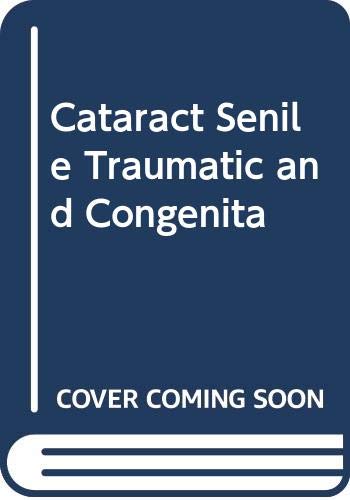 Amazon.co.jp: Cataract Senile Traumatic and Congenita : 洋書