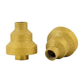 M10 Diamond Chamfer Router Bits Hole Saw Milling Tile Cutter Marble ...