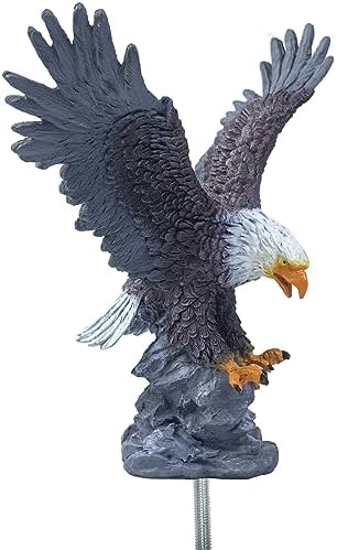 Amazon.com : PolePalUSA Eagle in Flight Flagpole Topper Finial Ball ...