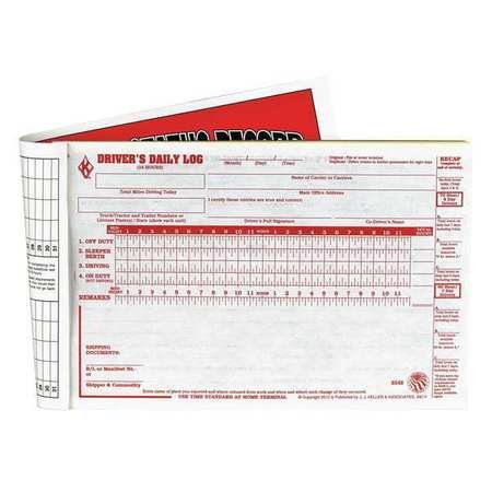 Amazon.com: Detailed Drivers Logbook, With Carbon (3 pieces) : Office ...