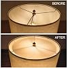 Awclub Round Lampshade Diffuser, 10" Diameter with 3/8" Center Hole ...