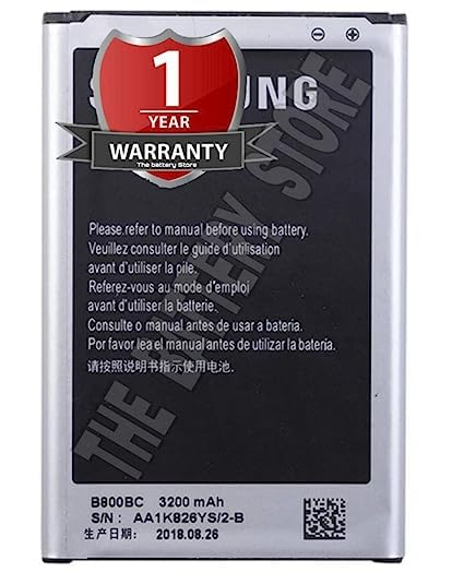 THE BATTERY STORE® Original B800BE Battery for Samsung Galaxy Note 3 ...