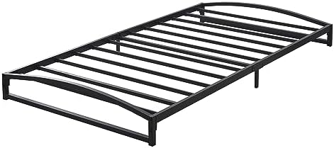 Amazon.com: HLIPHA Twin Size Metal Platform Bed Frame with Heavy Duty ...