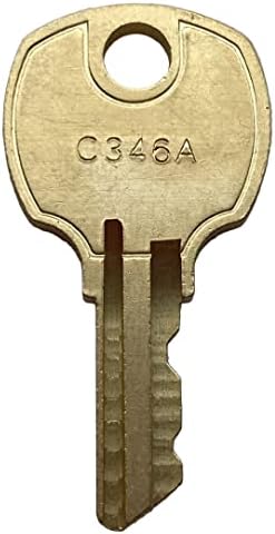 KeyPower (5 Keys) for National CompX Cam Locks C346A - Amazon.com