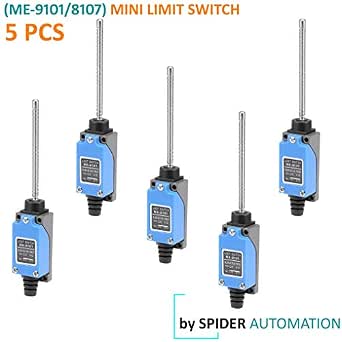 SPIDER Automation (5 PCS) ME 9101 / ME 8167 MINI LIMIT SWITCH (ME-9101 ...