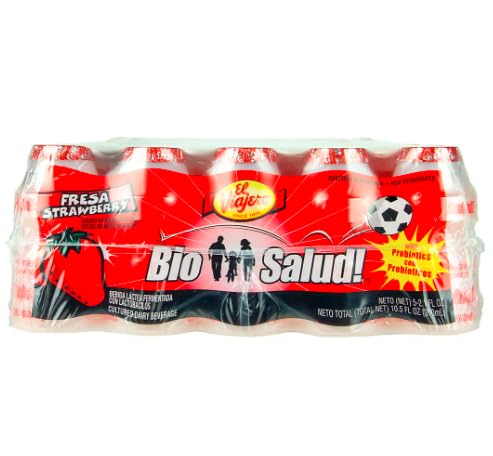 Amazon.com : Grocerama El Viajero Bio Salud Strawberry Probiotic ...