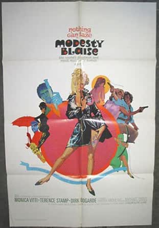 MODESTY BLAISE / ORIGINAL U.S. ONE-SHEET MOVIE POSTER (MONICA VITTI) at ...