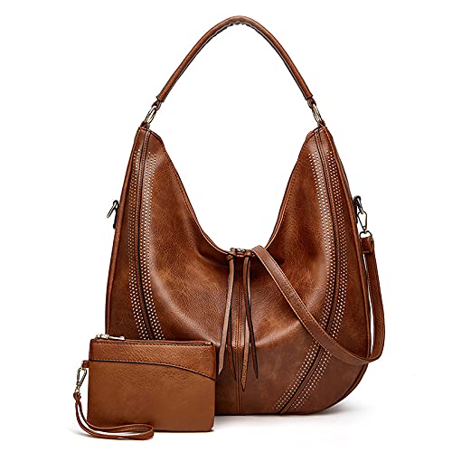 Buy SYGA PACK OF 2 Women's Shoulder Cross-Border Large Capacity Hobo ...