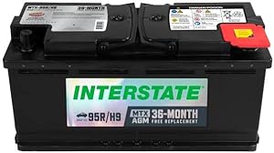 Amazon.com: Interstate Batteries Automotive Battery 12V 100Ah (Group ...