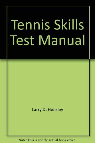 Amazon | Tennis Skills Test Manual | Tennis