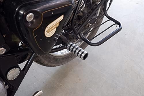 NewClubAuto Designer Aluminium Left and Right Rear Bike Foot Rests ...