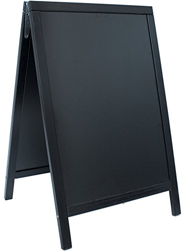 Amazon.com: Dawson Jones 22"W x 33"H Wooden Sidewalk Chalkboard - By ...