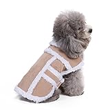 Shearling Fleece Winter Dog Coat | The Green Head