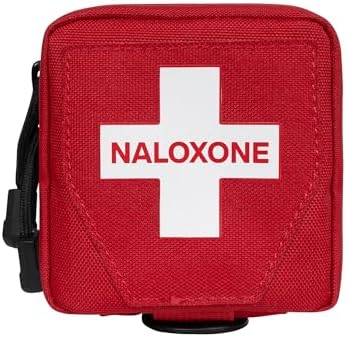 Amazon.com: Naloxone Belt Pouch for Overdose Kits with MOLLE Straps ...