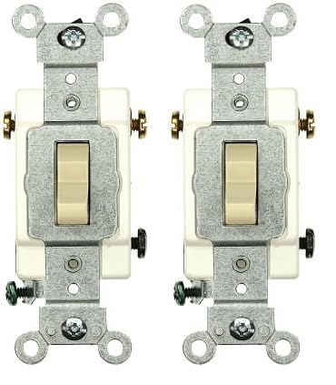 Amazon.com: Leviton CSB3-20I 20 Amp, 120/277 Volt, Toggle 3-Way AC ...