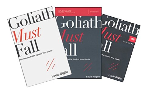 Goliath Must Fall FULL SET (Book + Study Guide + DVD) : Amazon.co.uk: Books