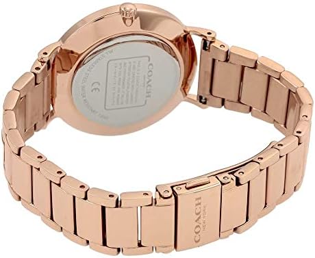 Amazon | COACH コーチ Perry ペリー 時計 レディース クオーツ メタル ピンクゴールド シルバー 14503576 ...