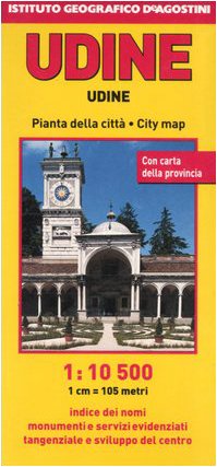 Udine City Map 1:10,500 (italy) (English and Italian Edition ...