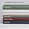 Amazon.com: Cariloha Aloha Soft 4-Piece Sheet Set | Natural | Queen ...