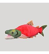 Amazon.com: Tiny Heart Super Cute Pufferfish Plush Toy, 10 Inch Pink ...