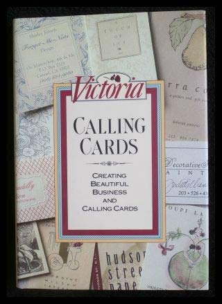 Victoria Calling Cards: Lindemeyer, Nancy: 9783931884093: Amazon.com: Books