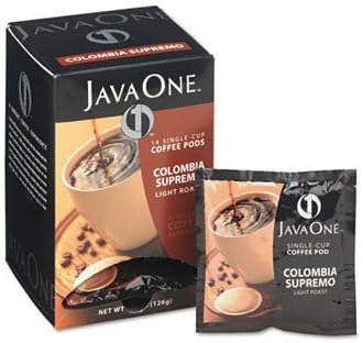 Amazon.com: Java One® Coffee Pods COFFEE,JAVA ONE,COLMBN (Pack of10 ...
