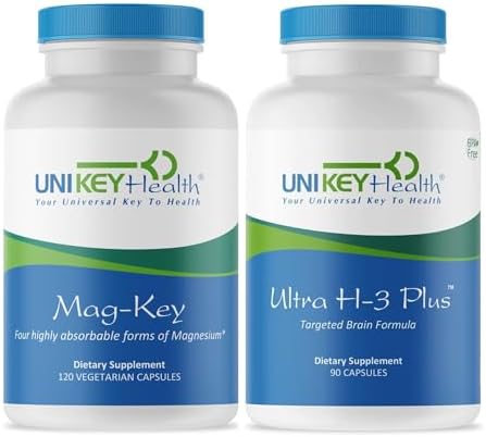 Amazon.com: UNI KEY Health Mag-Key | 60 Servings + Ultra H3 Plus | 90 ...