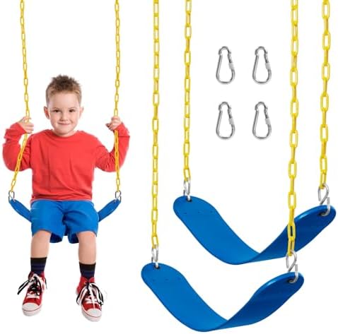 Amazon.com: X-Drxzo 2PCS Pink Swing Set Accessories for Kids - Heavy ...