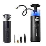 ・ブランド:THANKO・製造元:THANKO・モデル:APWM25C・【車やバイクのタイヤの空気入れ、空気圧チェックに。ホースを本体内に収納可能な充電式エアーポンプ】 本体内にホース、アダプターが収納できる電動エアーポンプです。本体とホー...