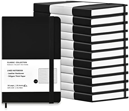 Amazon.com : 12 Pack Pocket Notebooks Small Journal Notebooks Mini ...