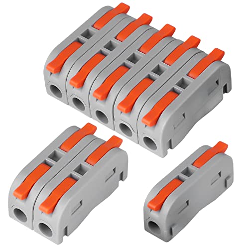 Mini Lever Wire, 1 Conductor Compact Wire Connectors Splicing - Want It All