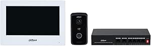 Dahua KTP03-B, HD IP Intercom Kit with Single 7″ Screen White, 1MP ...