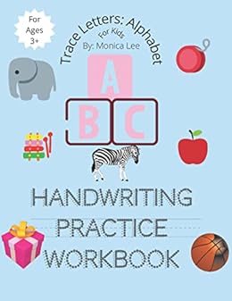 Amazon | Trace Letters: Alphabet: Handwriting Practice Workbook ...