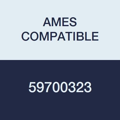 AMES COMPATIBLE 59700323 Color Code Label, Solid, 1-7/8" x 1/2", Black ...