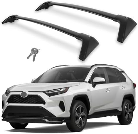 Amazon.com: Roof Rack Cross Bars for 2019-2025 Toyota RAV4 (Not Fit for ...