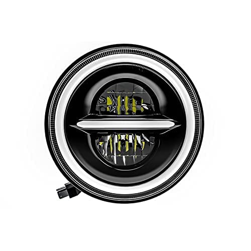 110W Round LED Operating Voltage 12V-80V, Minus/Boss Headlight Bullet ...