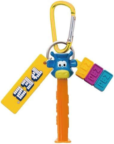 Amazon.co.jp: イワヤ(IWAYA) PEZ Key charm(Cow) お菓子雑貨 キャラクター雑貨 PEZオリジナル ...