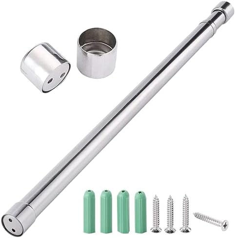 Extendable Clothes Rail - Hanging Rails for Wardrobe, Shower, Kitchen ...