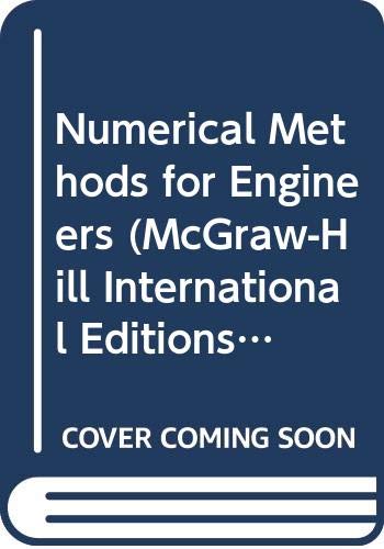 Numerical Methods For Engineers With Programming And Software Applications Steven C Chapra