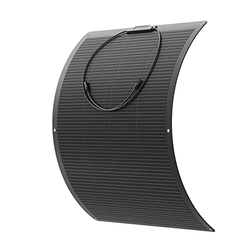 Alrska 200 Watt Flexible Solar Panel, 12 Volt Monocrystalline Semi ...