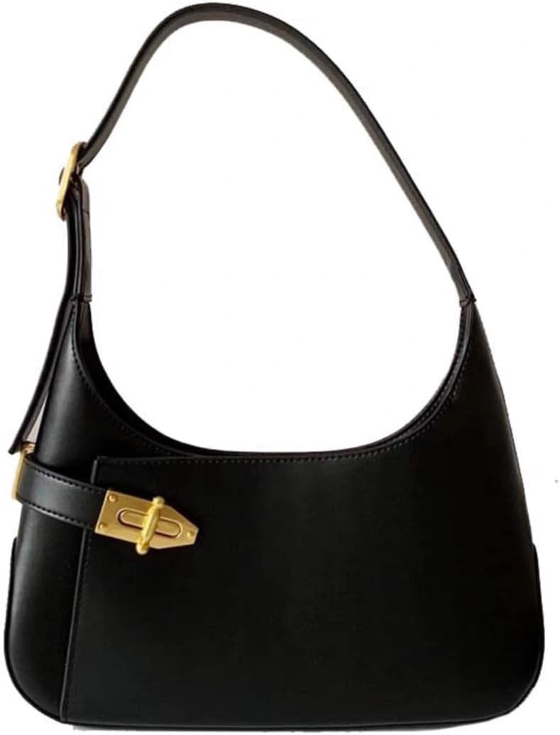 Shoulder Bag for Women Small Black Purse Mini Handbags PU Leather ...