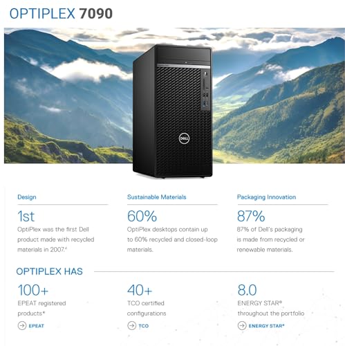 DELL OptiPlex 7000 Series 7090 Tower Business Desktop, Intel Core i7 ...