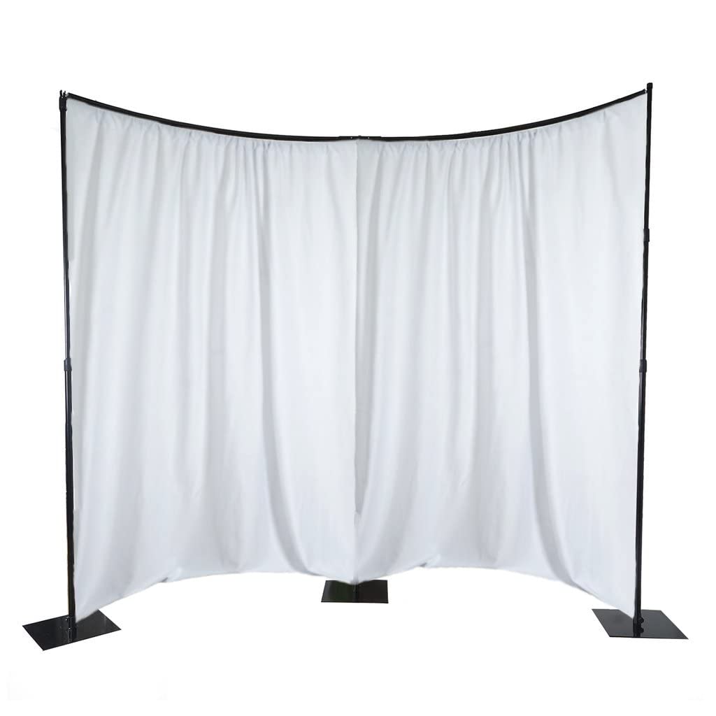 Buy Efavormart 13ftx11ft Wide Heavy Duty Metal Curved Curtain Backdrop ...