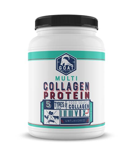 GOAT Nutrition Multi-Collagen Protein Powder Supplement | Pure ...