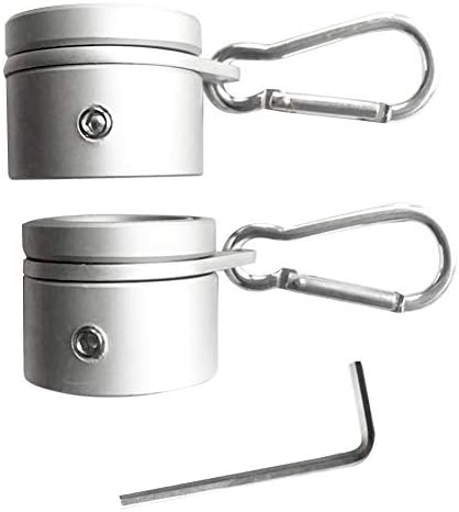 Amazon.com : Flag Pole Ring, 2pcs Flagpole Mounting Rings 360 Degree ...